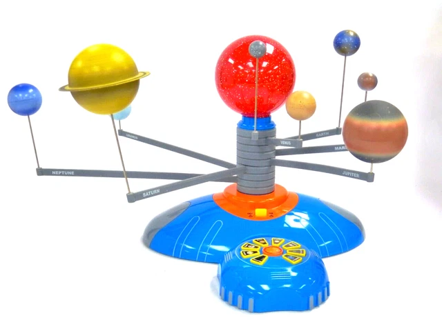 SOLAR SYSTEM ELECTRONIC Model - Talking Planetarium Model With Light ...