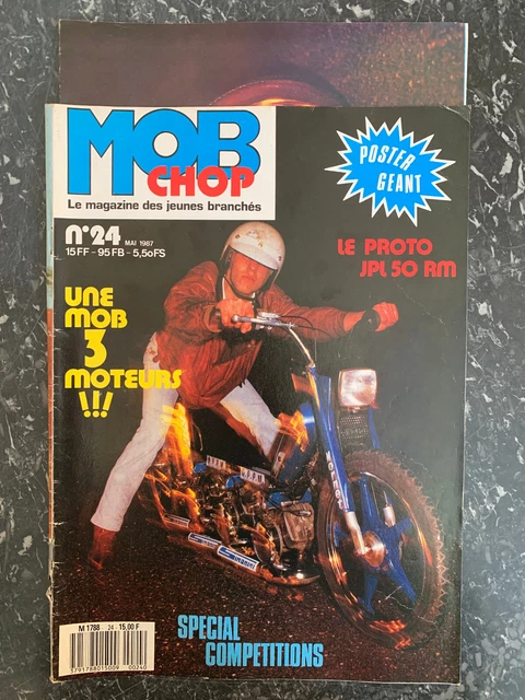 MAGAZINE MOB CHOP N°24/ Mai 1987 (avec poster) EUR 7,00 - PicClick FR