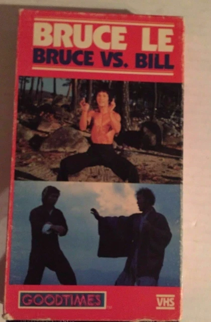 BRUCE LEE BRUCE Vs. Bill 1982-86 Vhs Good Times £33.36 - PicClick UK