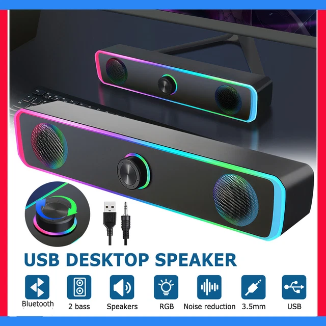 2024 TV SOUND Bar Home Theater Subwoofer Bluetooth Soundbar USB Wired ...