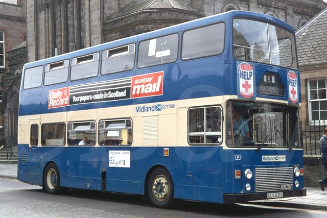 BUS PHOTO - Midland Scottish ULS631X MCW Metrobus Alexander R type 5 ...