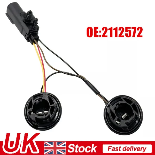 FOR FORD FIESTA Bulb Holder Wiring Tailgate Rear Tail Light Lamp ...