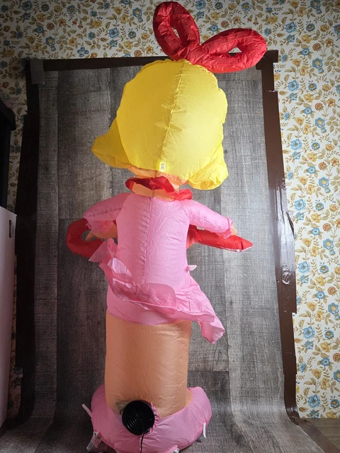 CINDY LOU WHO Grinch Christmas Inflatable GEMMY 4FT Tall LED Lights $62 ...