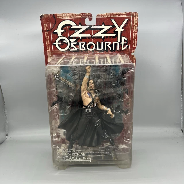 RARE OZZY Osbourne Ultra Action Figure Mcfarlane 1999 New In Box £120. ...