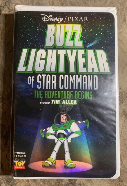 DISNEY PIXAR BUZZ Lightyear of Star Command VHS Tape. Rare £11.87 ...