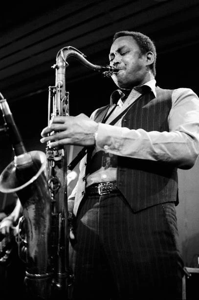 TENOR SAXOPHONE PLAYER Odean Pope Performs On Stage Old Jazz Photo $9. ...