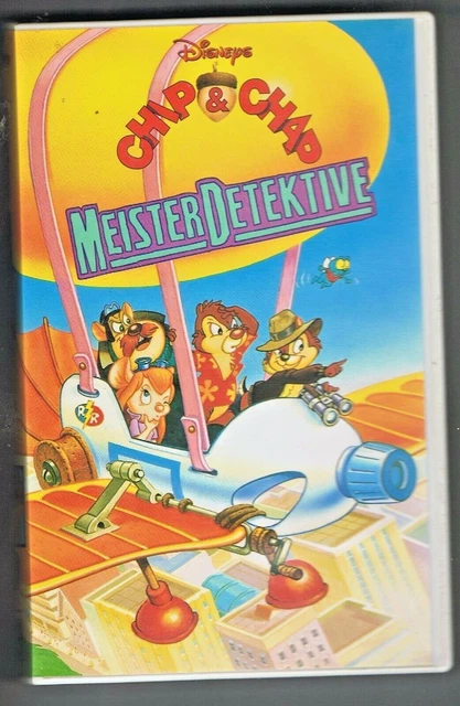 CHIP & CHAP Meisterdetektive - Vhs - Walt Disney EUR 7,50 - PicClick DE