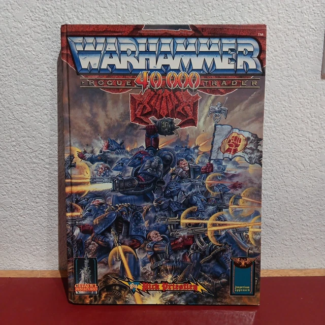 WARHAMMER 40,000 / 40K Rogue Trader Rulebook - 1987 2nd Imprint ...