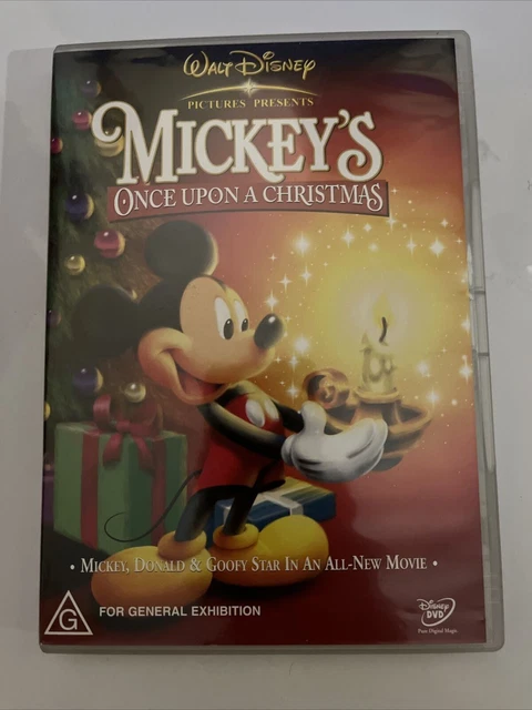 Mickeys Once Upon A Christmas Dvd 1999 Animated Film Region 4 9
