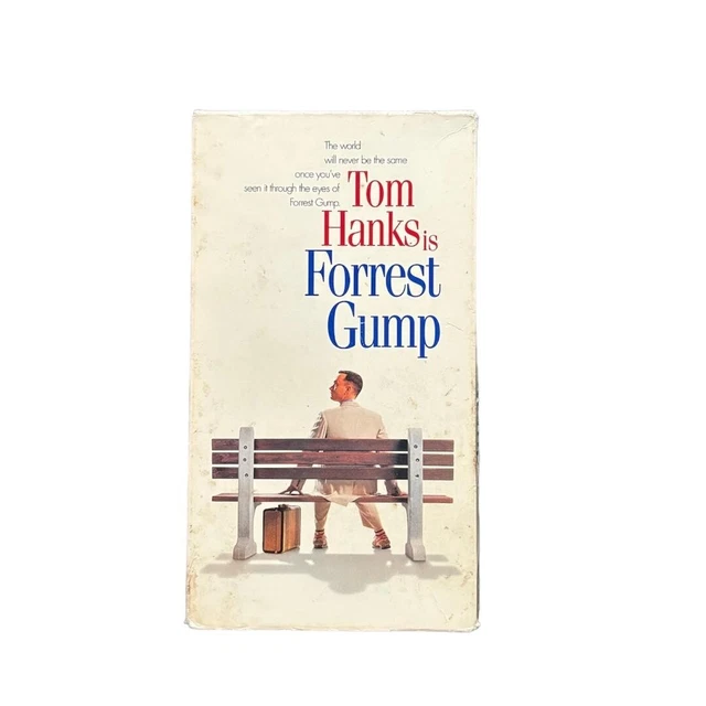 FORREST GUMP VHS 1994 Tom Hanks 90s Classic Movie - Tested VTG Vintage ...