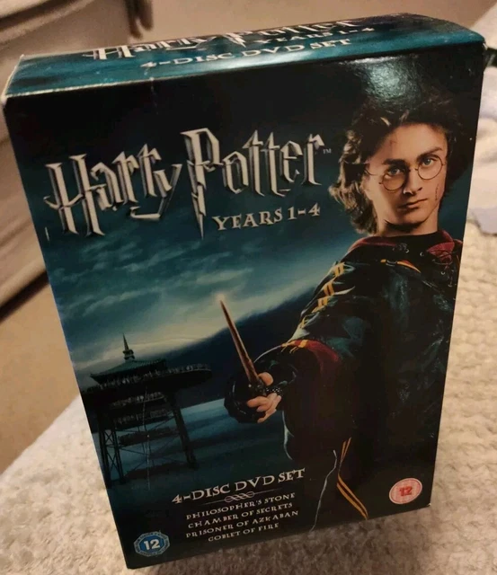 HARRY POTTER: YEARS 1-4 (4 Disc Box Set) DVD VGC 🌀 £5.39 - PicClick UK