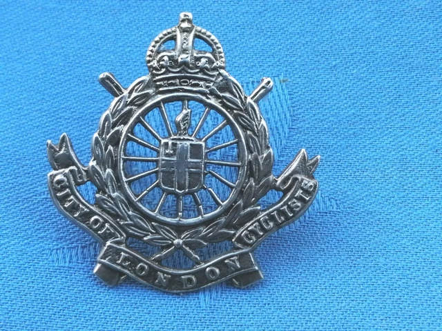 THE CITY OF London Cyclist cap badge. £49.00 - PicClick UK