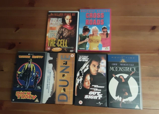 DUNE DVD POPSTARS, actresses & actor DVD & video bundle...2 DVDS & 4 ...