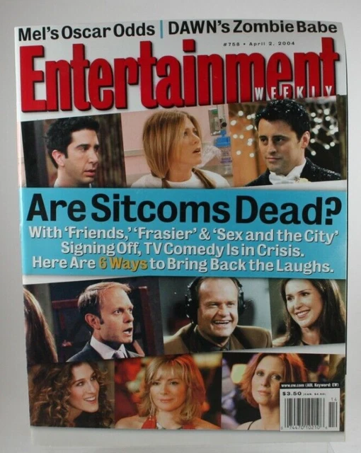 ENTERTAINMENT WEEKLY SITCOMS Dead? Friends Frasier Sarah Polley Mel ...