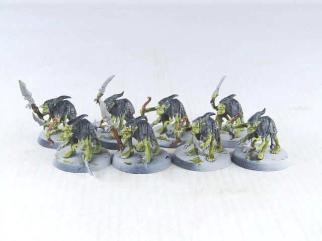 (8547) GROT SCUTTLINGS Silver Tower Gloomspite Gitz Old World Sigmar ...