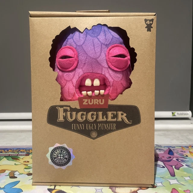 FUGGLER CHAOS CREW Edition Cod Father Plush #152 Fish Scales Funny Ugly ...