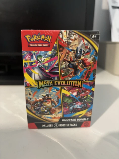 POKEMON TCG: MEGA Evolution Booster Bundle (6 Booster Packs) FAST SHIP ...