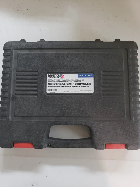MATCO TOOLS MST9740E Universal GM/Chrysler harmonic damper pulley ...