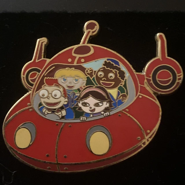 DISNEY PARKS PIN Little Einsteins Flying in Rocketship Rocket Disney ...