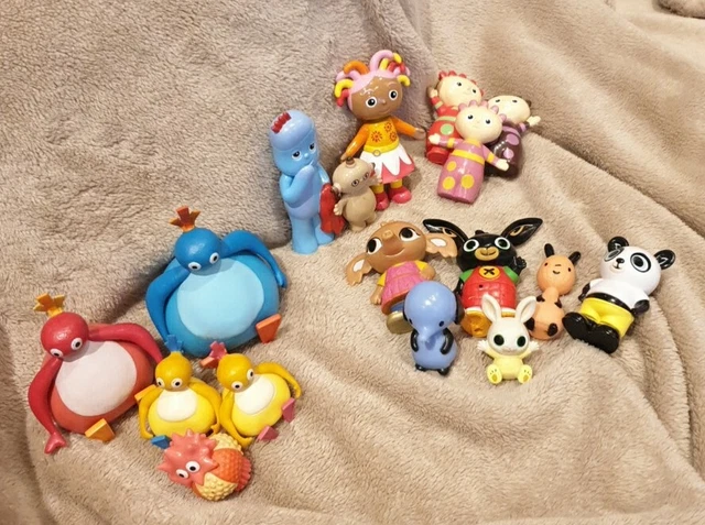 CBEEBIES FIGURES TWIRLYWOOS, BING, IN THE NIGHT GARDEN £17.00 - PicClick UK