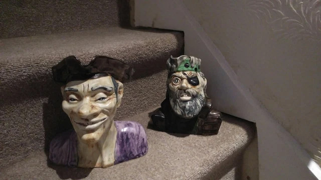 TWO PIRATES BY David Sharp Of Rye Very Rare buccaneers £99.99 - PicClick UK