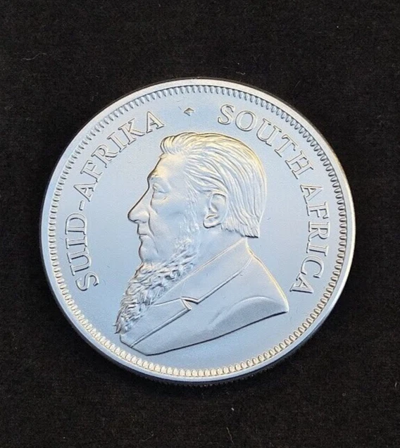 2023 SOUTH AFRICA KRUGERRAND 1oz FINE SILVER BULLION COIN IN CAPSULE £31.50 - PicClick UK