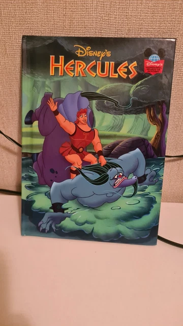 HERCULES MOVIE BOOK 1997 90s Disney World of Reading Movie Book ...
