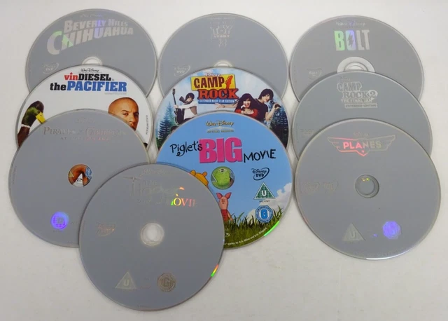 DISNEY DVD BUNDLE Joblot - Dvd - No Case - Discs Only - Lot.1 £4.00 - PicClick UK