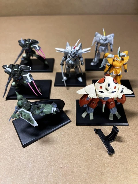 ENSEMBLE DE 7 figurines Gundam Seed ZAFT Army Goon Zaku Jin Gates EUR ...