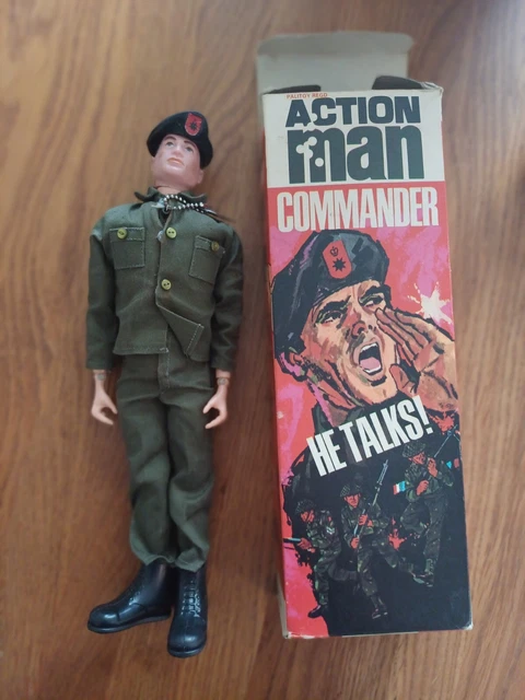 VINTAGE ACTION MAN Original Palitoy Action Figure 1960s Talking ...