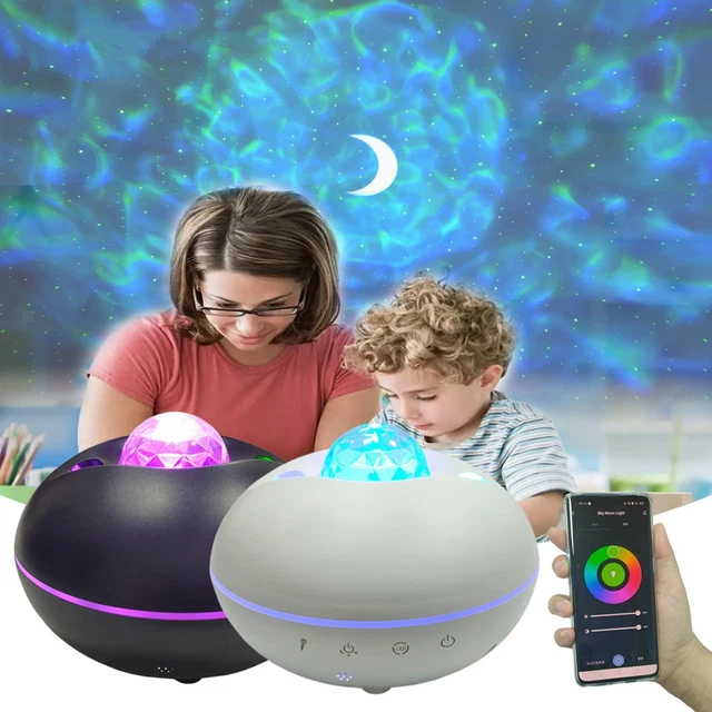 STAR PROJECTOR, SMART WiFi Galaxy Light Nebula Cloud Projector, APP ...