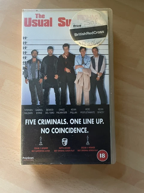 THE USUAL SUSPECTS VHS Video cassette Tape £2.24 - PicClick UK