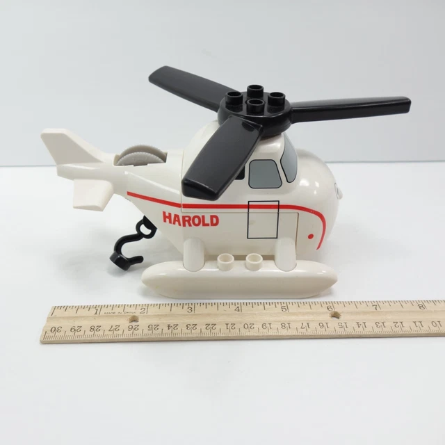 LEGO 3300 DUPLO Thomas & Friends Harold The Helicopter Rope & Hook $24. ...