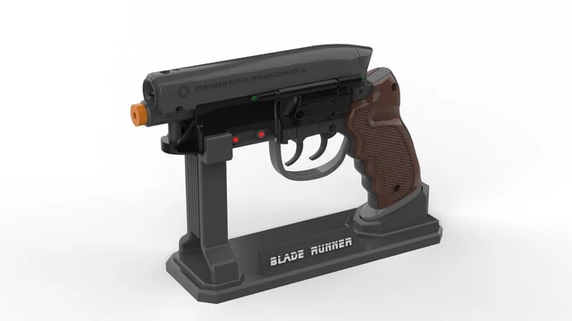 DECKARDS BLASTER BLADE Runner Resin 3d printed model kit 1:1 Scale ...