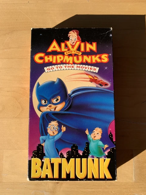 VINTAGE CLASSIC ALVIN And The Chipmunks Batmunk VHS Tape £9.40 ...