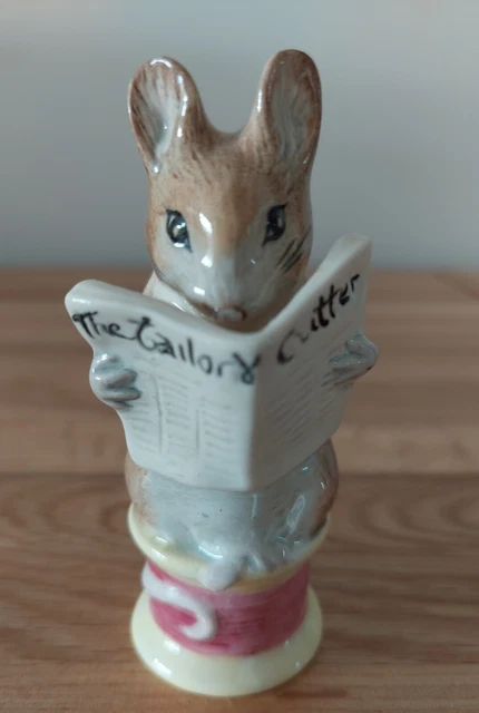 BEATRIX POTTER TAILOR of Gloucester Figurine Signature John Beswick BP4 ...