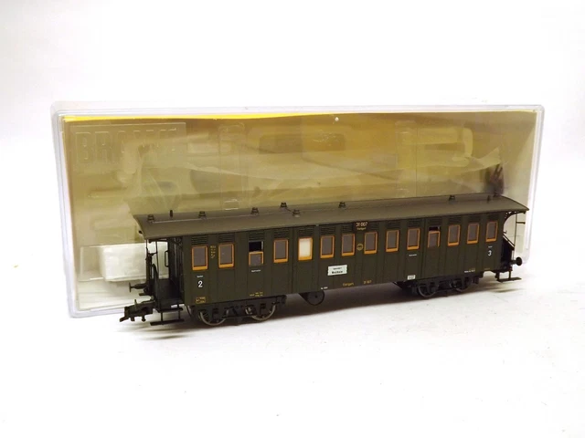 BRAWA 45054 EPOCH II DRG Stuttgart Bogie Coach 31007 (HO Scale) Boxed £ ...