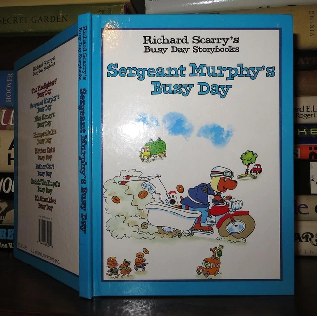 RICHARD SCARRY SERGEANT MURPHY Busy Jour EUR 52,20 - PicClick FR