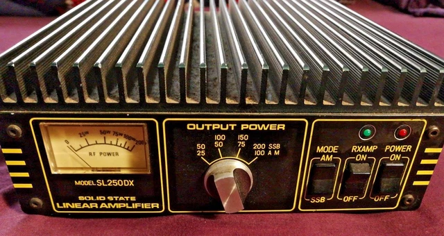 200 HF / Broadband linear amplifier 1.9MHz - 30MHz SL250DX AM SSB £165. ...