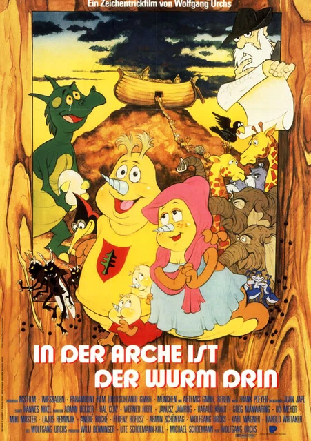 IN DER ARCHE ist der Wurm drin ORIGINAL A1 Kinoplakat Wolfgang Urchs £9 ...