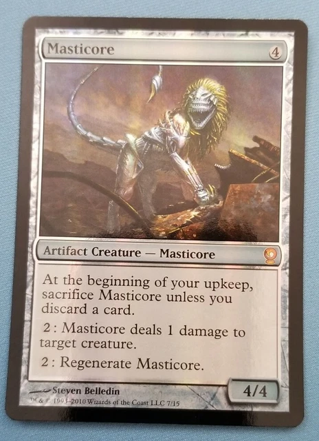 FOIL MASTICORE - From The Vault Relics - Neuf dans sa boîte/lp Magic Gathering MTG ANGLAIS EUR 5 ...