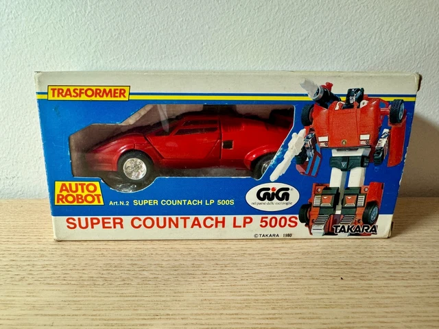 RARE DIACLONE SUPER Countach LP500S Sideswipe Vintage GIG Takara ...