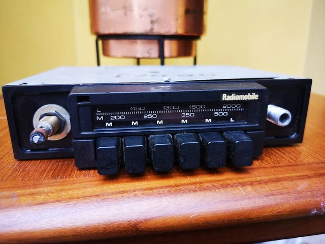 VINTAGE RADIOMOBILE CAR STEREO RADIO HEAD UNIT RETRO CAMPER VW 24hr ...