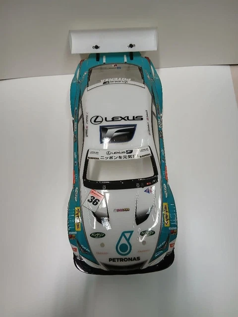 TAMIYA 1/10 LEXUS RC F Petronas Color RC Car Ready-to-Run RTR White ...
