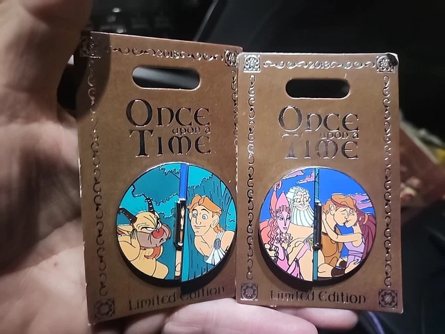 DISNEY ONCE UPON a Time Flipper Pin Hercules LE 2000 £23.82 - PicClick UK