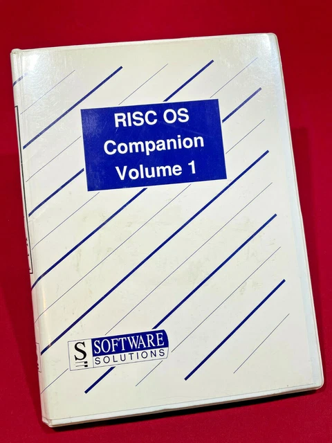 RISC OS COMPAGNON Volume 1 Logiciel & Manuel pour Acorn Ordinateurs EUR ...