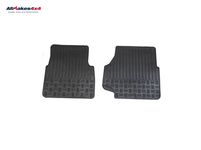LAND ROVER DEFENDER Td5 Rubber Mats Td5 Front Footwell Rubber Mats ...