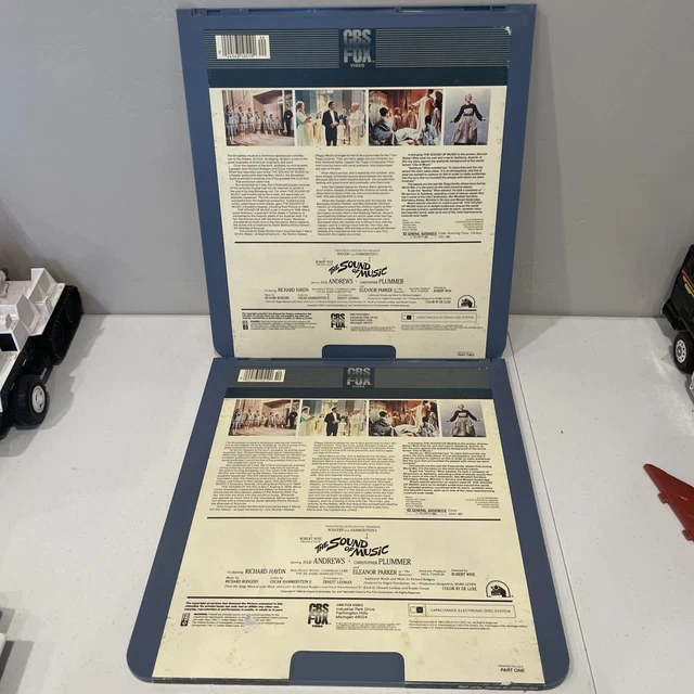 CED THE SOUND of Music CBS FOX part 1 and 2 £17.97 - PicClick UK