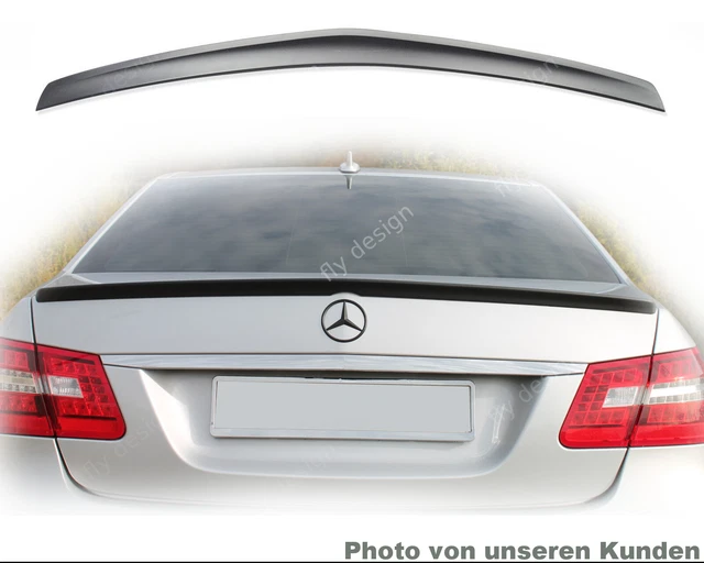 MERCEDES E W212 Rear Spoiler Rear Wing Type A Lip Painted Iridium ...
