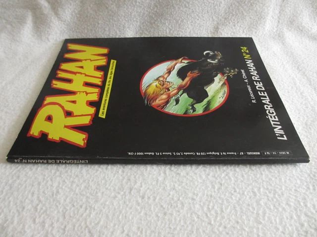 ALBUM BD L'INTEGRALE Rahan N°24 - Janvier 1986 EUR 9,99 - PicClick FR